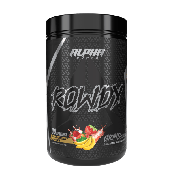 Alpha Supps - Rowdy– All Star Nutrition TX