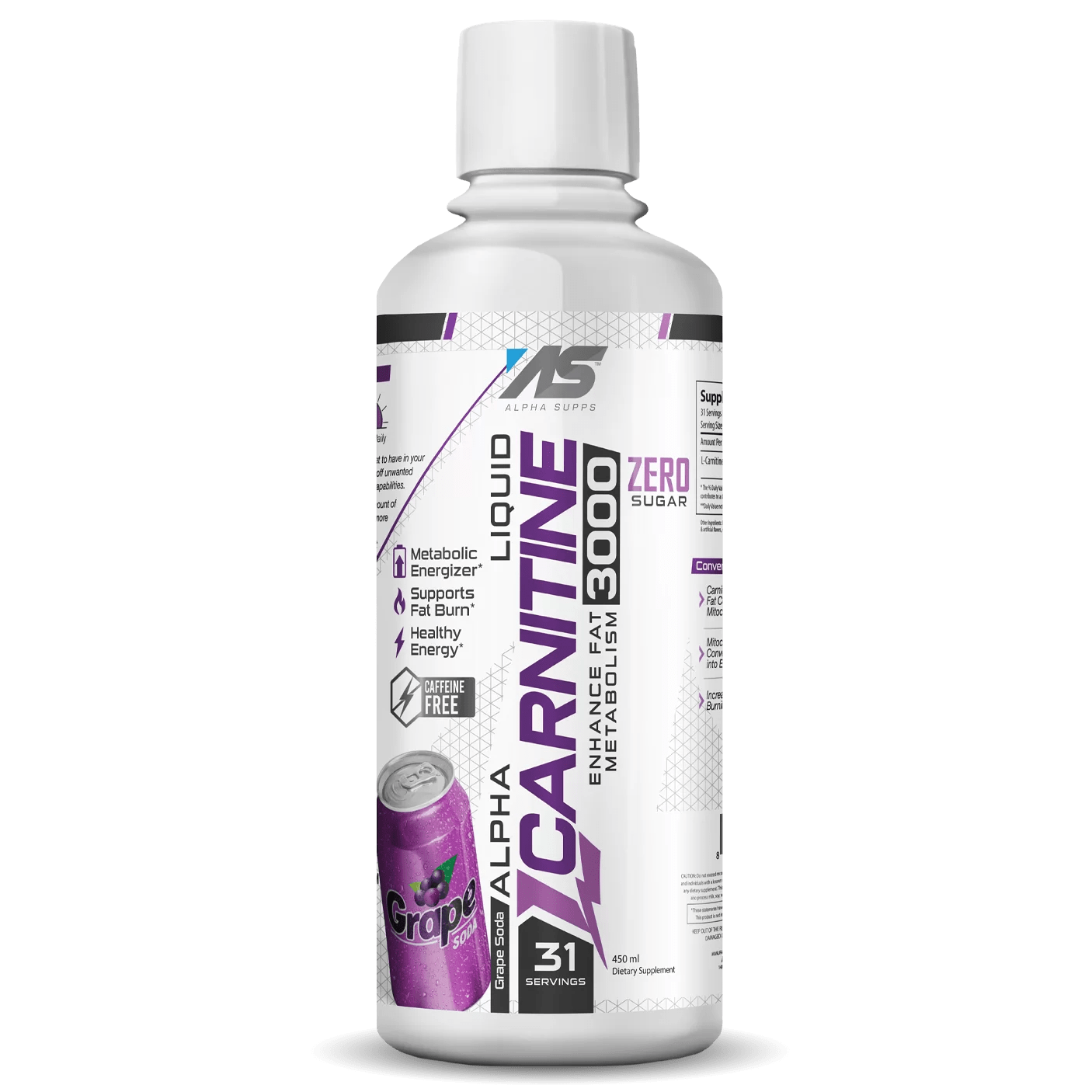 Alpha Supps L Carnitine 3000– All Star Nutrition TX